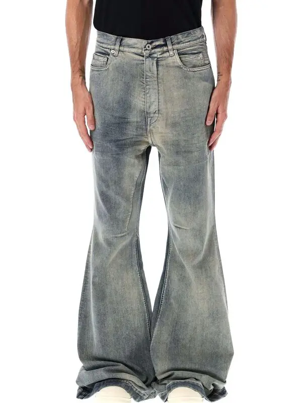 Rick Owens Bolan Bootcut Jeans - Mineral Pearl