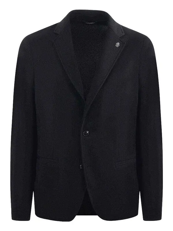 DANIELE ALESSANDRINI Honeycomb Technical Fabric Jacket - Black
