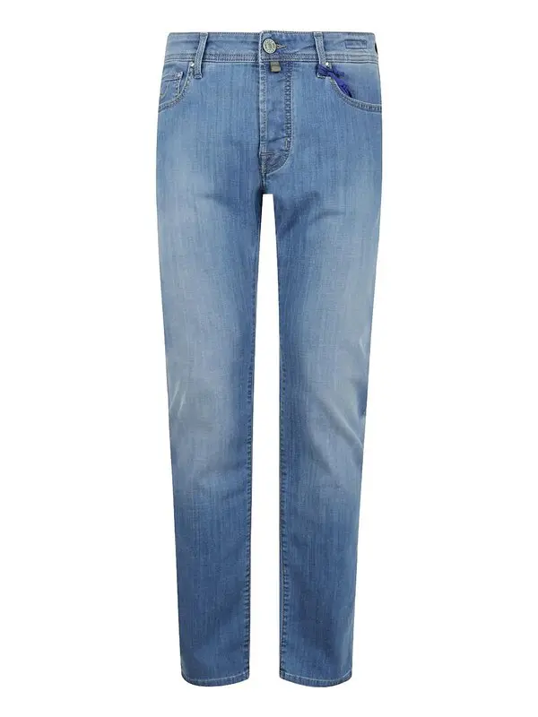 Jacob Cohen Bard Slim Fit 5-pocket Jeans - Blue