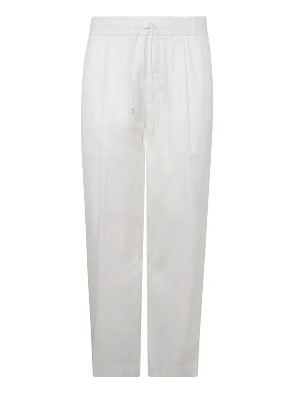 Jacob Cohen Low Fit Carrot Daniel Trousers - White