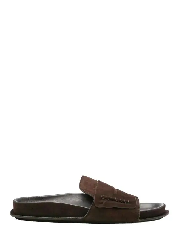 Jacquemus Les Sandales Mocassin Sandals - Brown