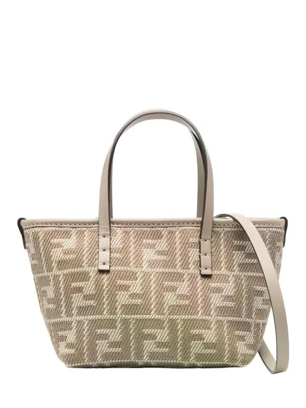 Fendi Mini Roll Tote Bag - Brown
