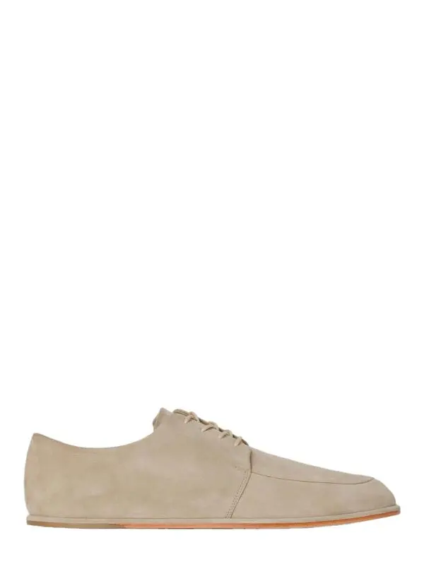 Cos Suede Derby Shoes - Beige