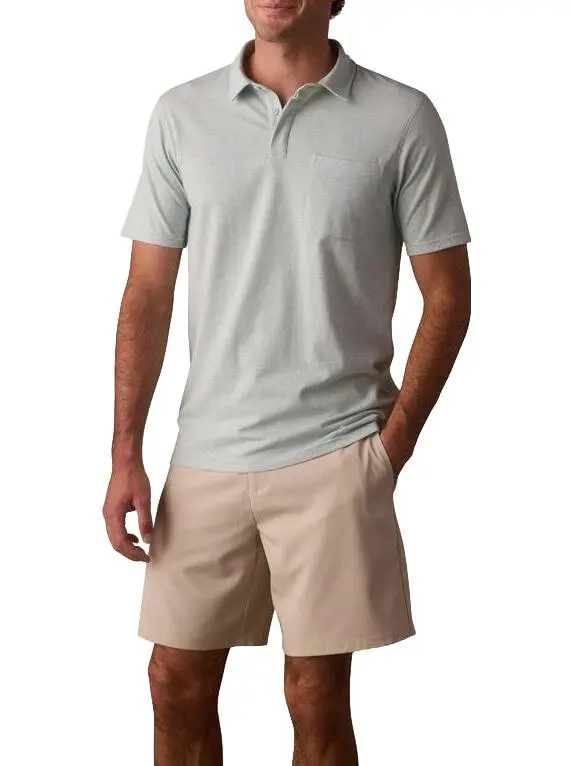 THE NORMAL BRAND Active Puremeso Everyday Pocket Polo - Mint