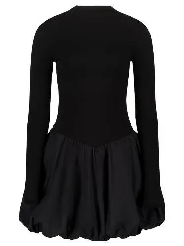 SAEMDI Cloud Mini Dress - Black