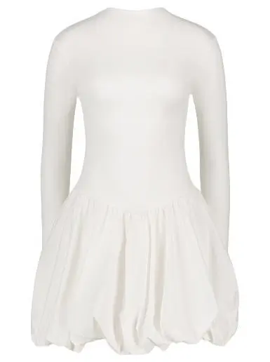 SAEMDI Cloud Mini Dress - Ivory