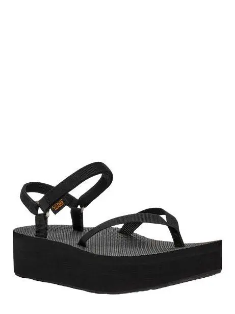 Teva Slim Flatform Sandal - Black