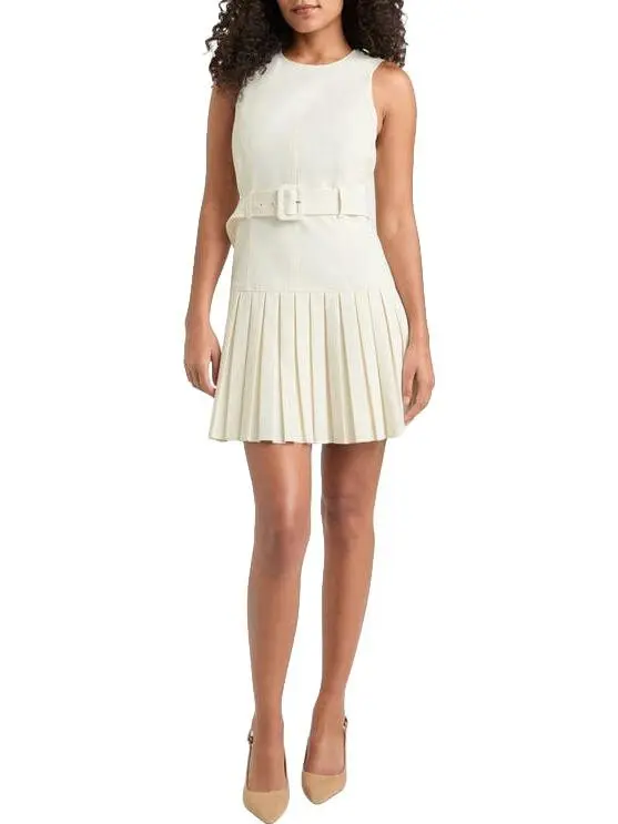 Cinq À Sept Charolette Sleeveless Mini Dress - Ivory