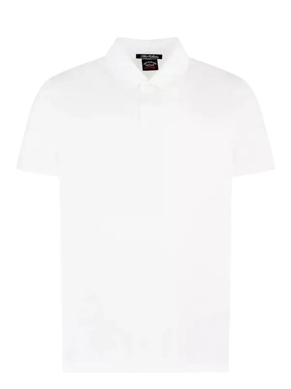 Paul & Shark Cotton Polo Shirt - White