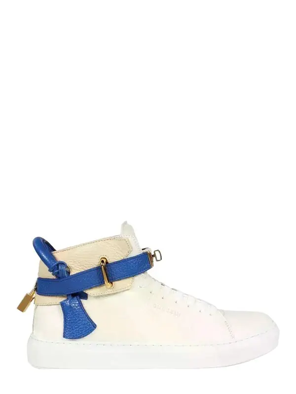 Buscemi Alce Leather Sneakers - White