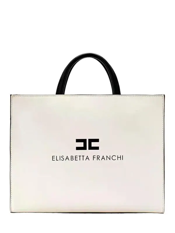Elisabetta Franchi 24/7 Tote Bag - Neutrals