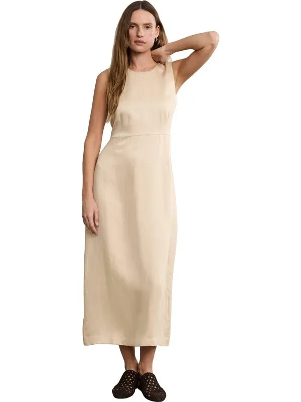 Jenni Kayne Blair Dress - Oatmeal