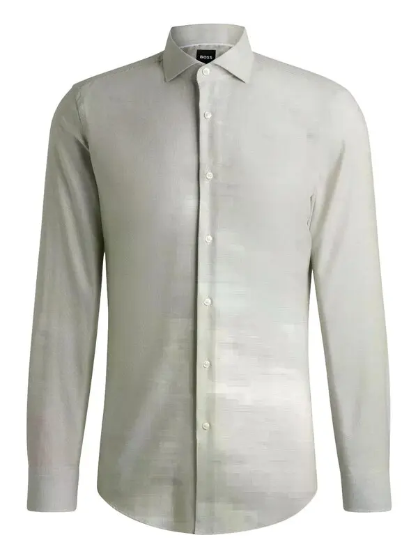 BOSS Button-down Shirt - Grey