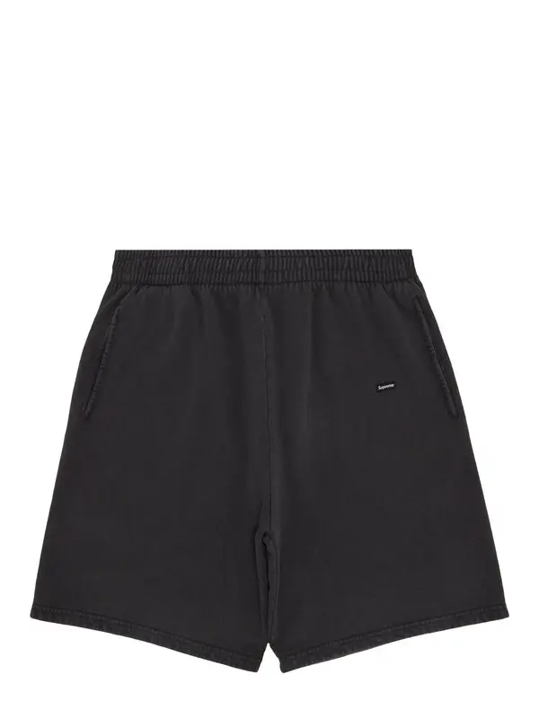 Supreme Overdyed Small Box Sweatshorts - Black