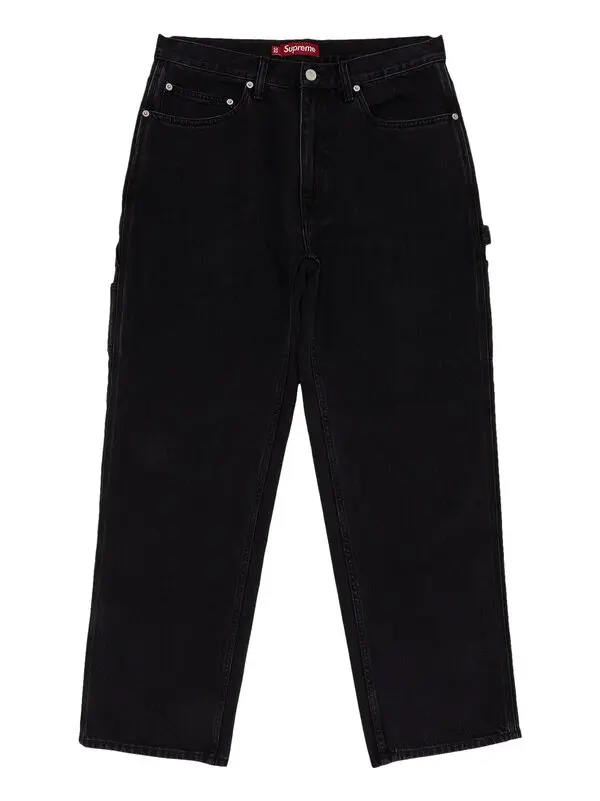 Supreme Denim Painter Pant - Black