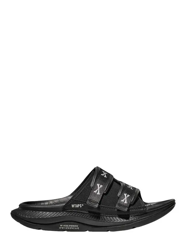 Hoka Wtaps X Ora Luxe Slides - Black