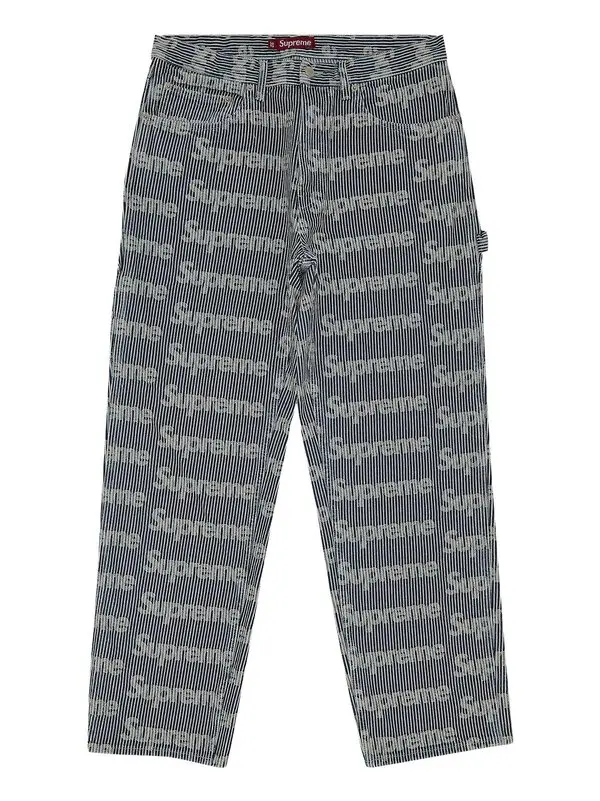 Supreme Denim Painter Pant - Blue