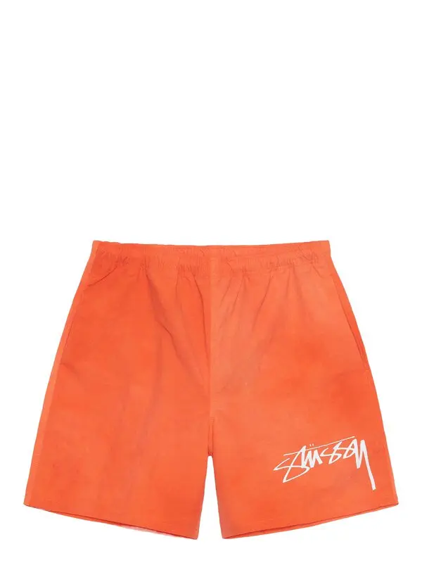 StÜssy Wave Dye Nylon Short - Orange