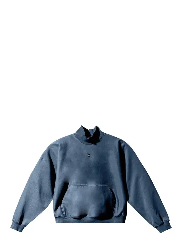 Yeezy High Neck Sweater - Blue