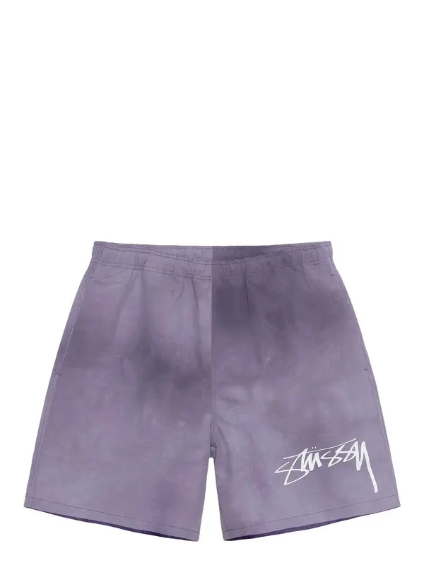 StÜssy Wave Dye Nylon Short - Purple