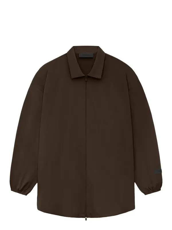 Fear Of God Overshirt 'wood - Brown
