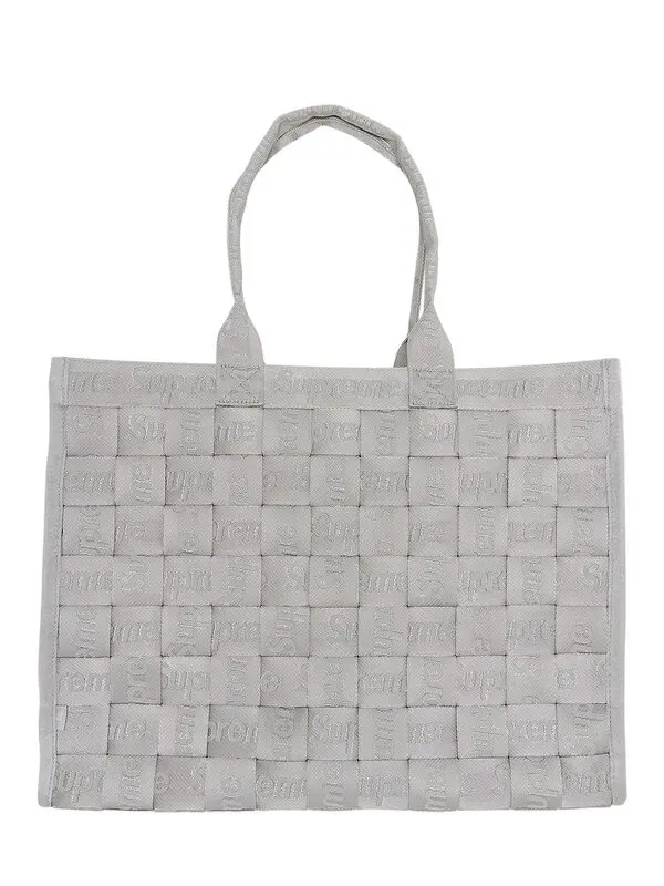 Supreme Woven Tote - Grey