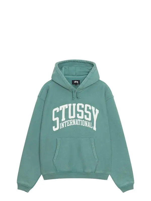 StÜssy Relaxed International Hoodie - Teal