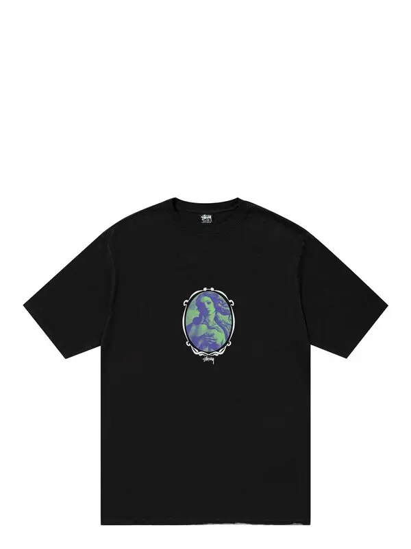 StÜssy Venus Oval Tee - Black
