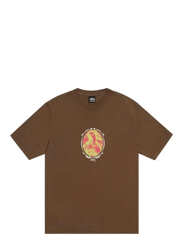 StÜssy Venus Oval Tee - Brown