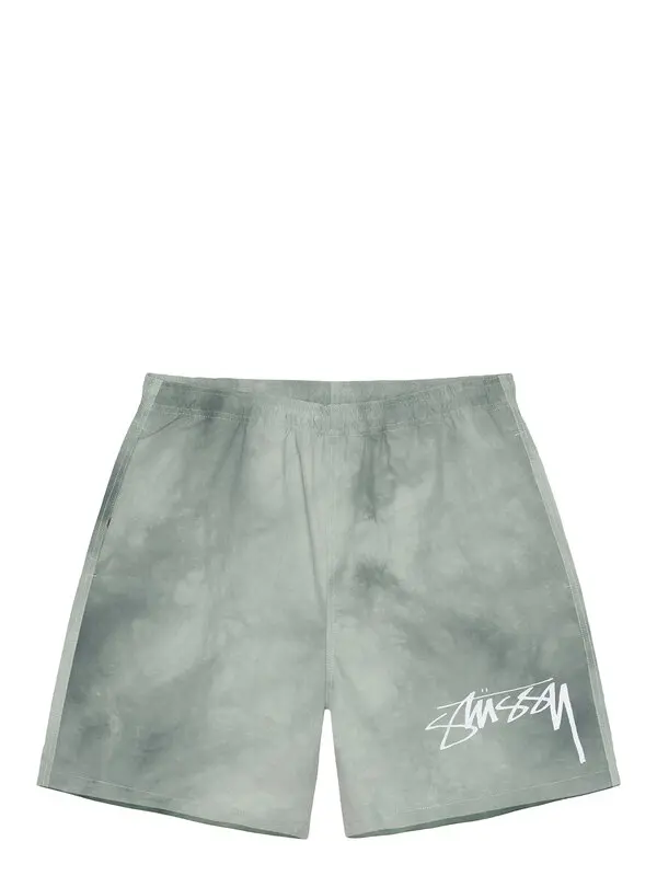 StÜssy Wave Dye Nylon Short - Green