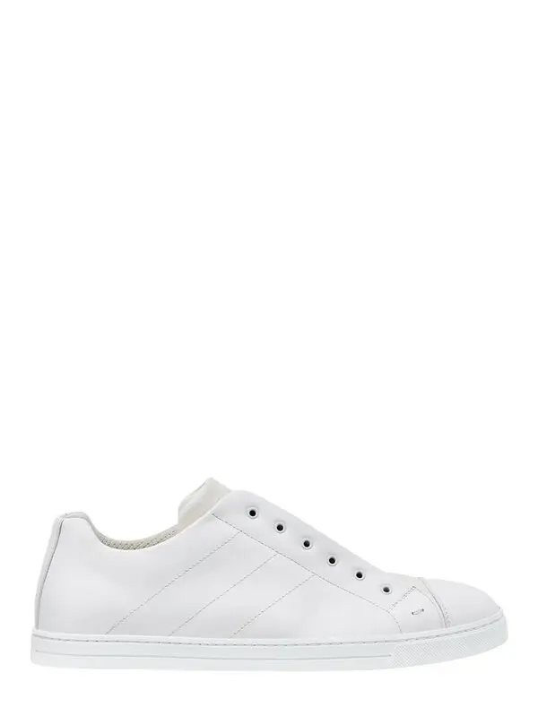 Fendi Leather Slip-on - White