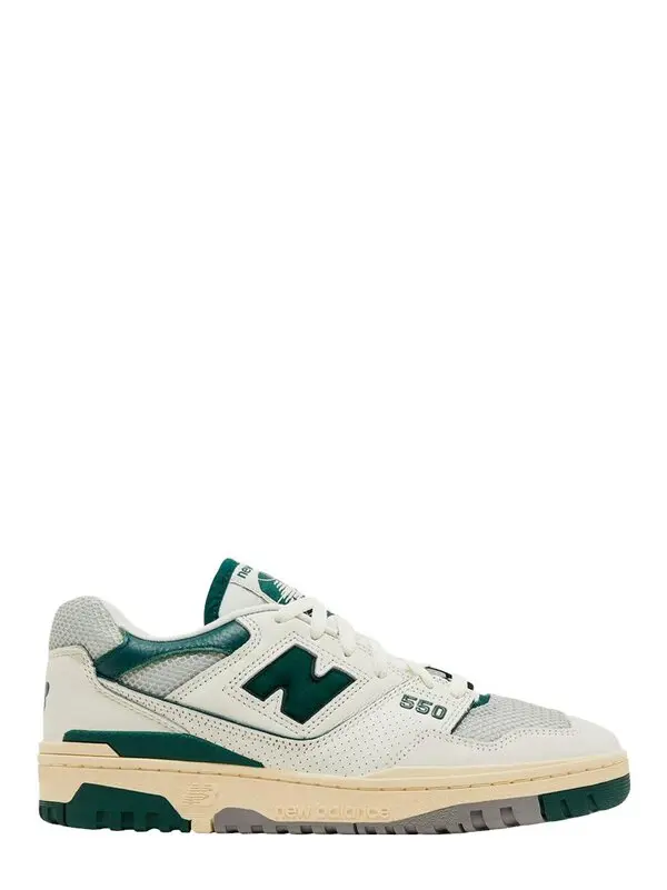 NEW BALANCE 550 Sea Salt Marsh Green - Cream
