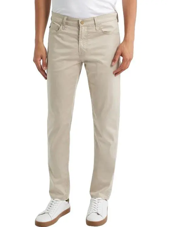 Ag Tellis Slim Fit Twill Pants - Coastal Pebble