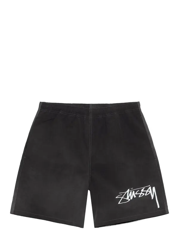 StÜssy Wave Dye Nylon Short - Black