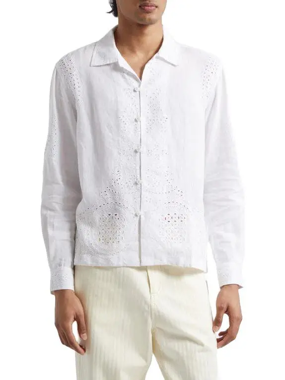 BODE Belvoir Shirt - White