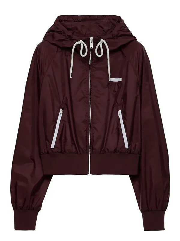 Prada Lightweight Re-nylon Blouson Jacket - Garnet