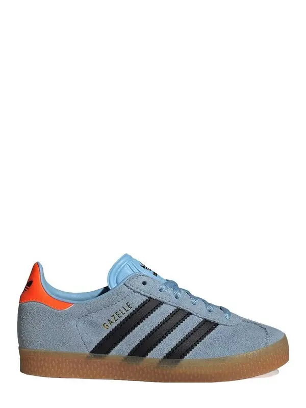 Adidas Gazelle Low Top Sneakers - Clear Sky Blue/core Black/solar Orange