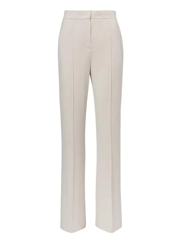 Max Mara Dinda High-rise Straight Pants - Beige