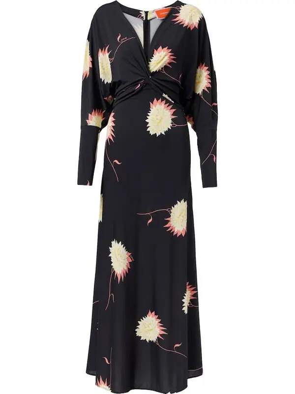 La DoubleJ Xx Floral Jersey Maxi Dress - Multicoloured