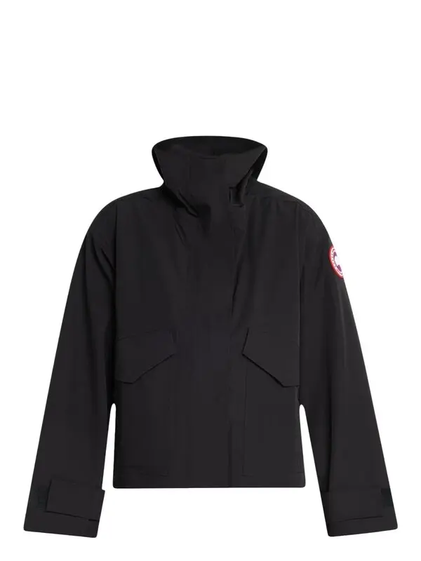 Canada Goose Tofino Hooded Rain Jacket - Black