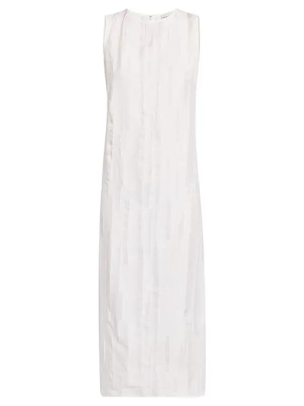 Loulou De Saison Loulou Studio Minga Sleeveless Midi Dress - Ivory