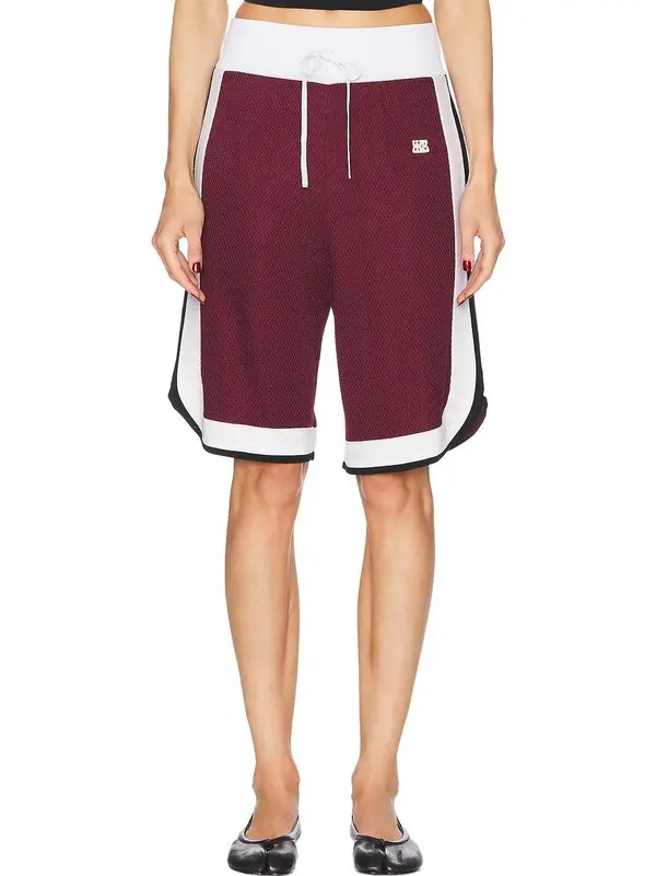 WALES BONNER Rio Short - Bordeaux