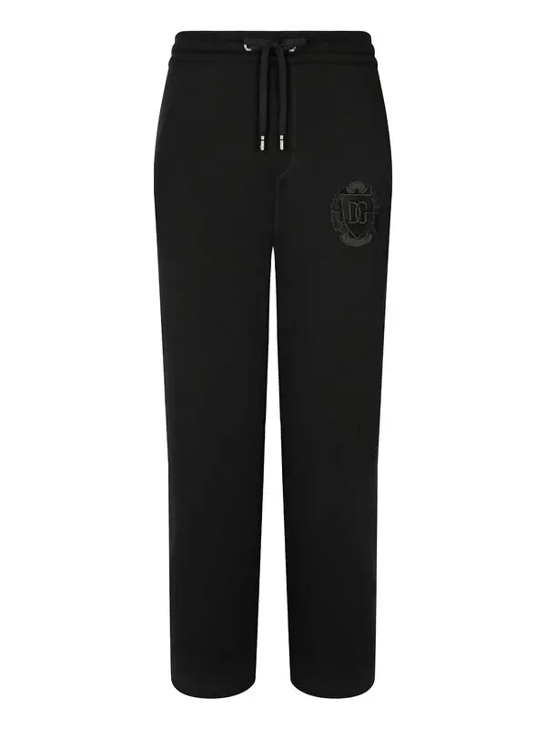 Dolce & Gabbana Wool Jogging Pants - Black