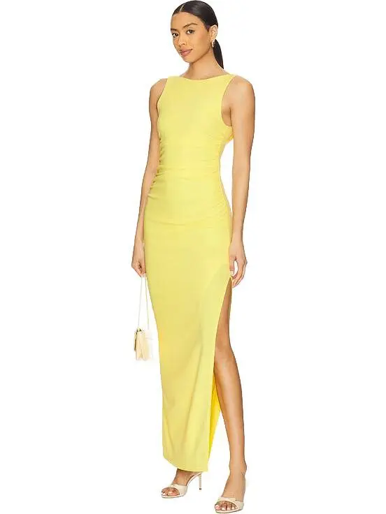 MORE TO COME Maisie Maxi Dress - Butter Yellow