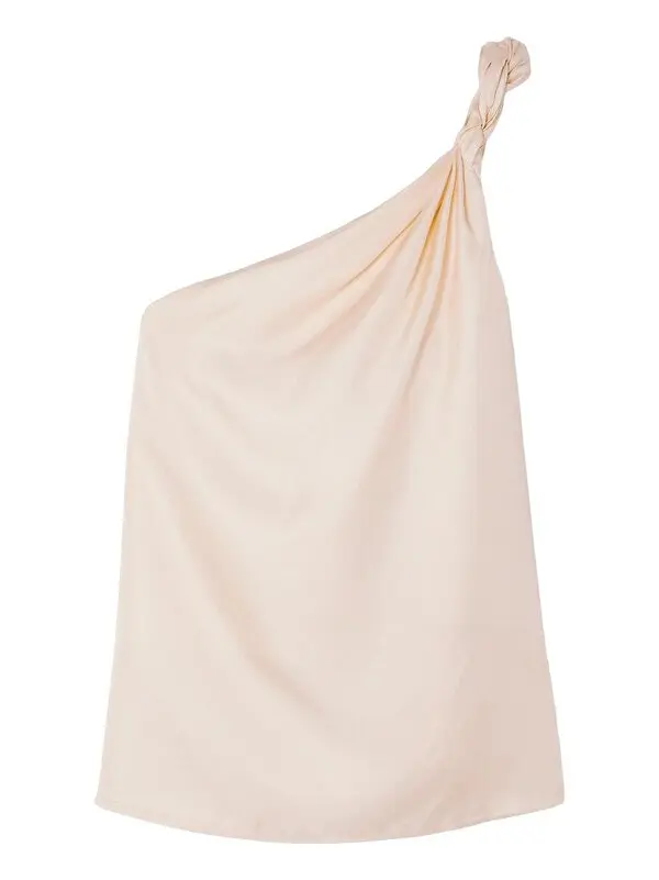 Loulou De Saison Loulou Studio Adiran One-shoulder Top - Blush
