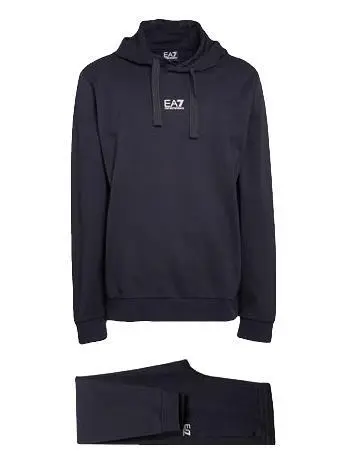 EA7 Cotton Tracksuit - Midnight Blue