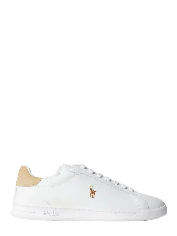 Polo Ralph Lauren Leather Low-top Sneakers - White