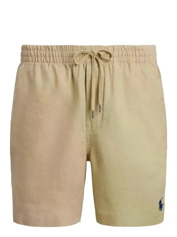 Ralph Lauren Logo Shorts - Neutrals