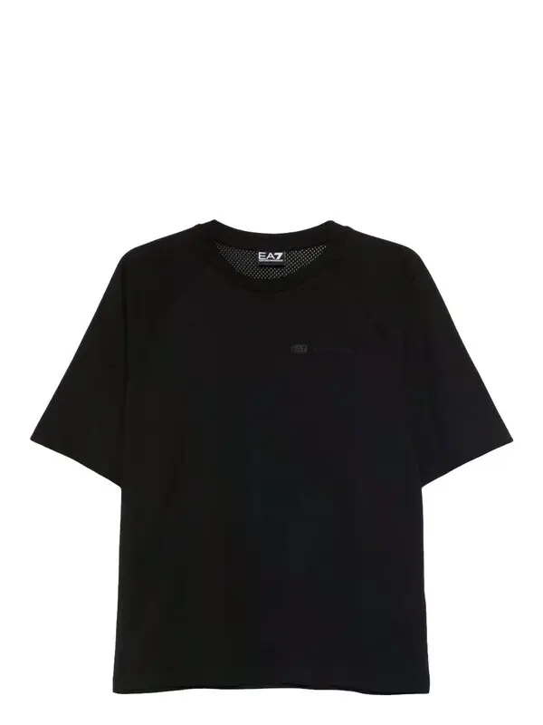 Emporio Armani Cotton Jersey T-shirt - Black