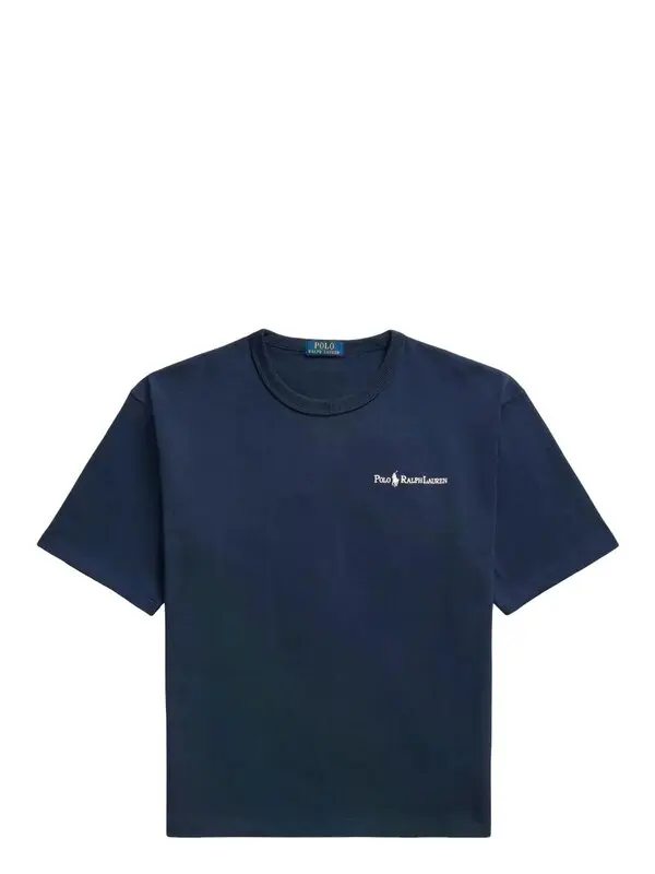 Polo Ralph Lauren Logo-embroidered T-shirt - Blue